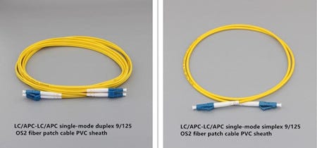OS2 Singlemode Simplex Vs. Duplex Patch Cable | by jesseyang | Medium