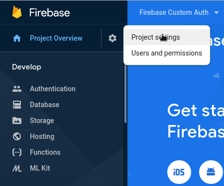 Firebase Custom Authentication using REST API | by MOhan Talupula | Medium