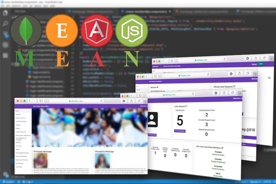 Web Based Past Pupil Management System | by Janith Ronaka | Medium