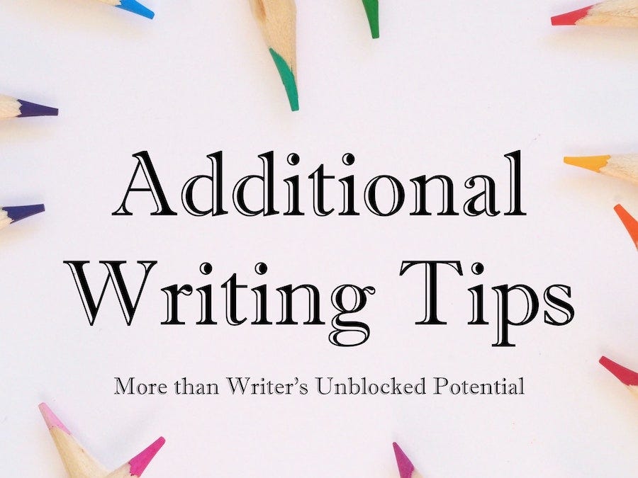 See More of My Tips in The Writing Cooperative | Step UP Your Writing ...