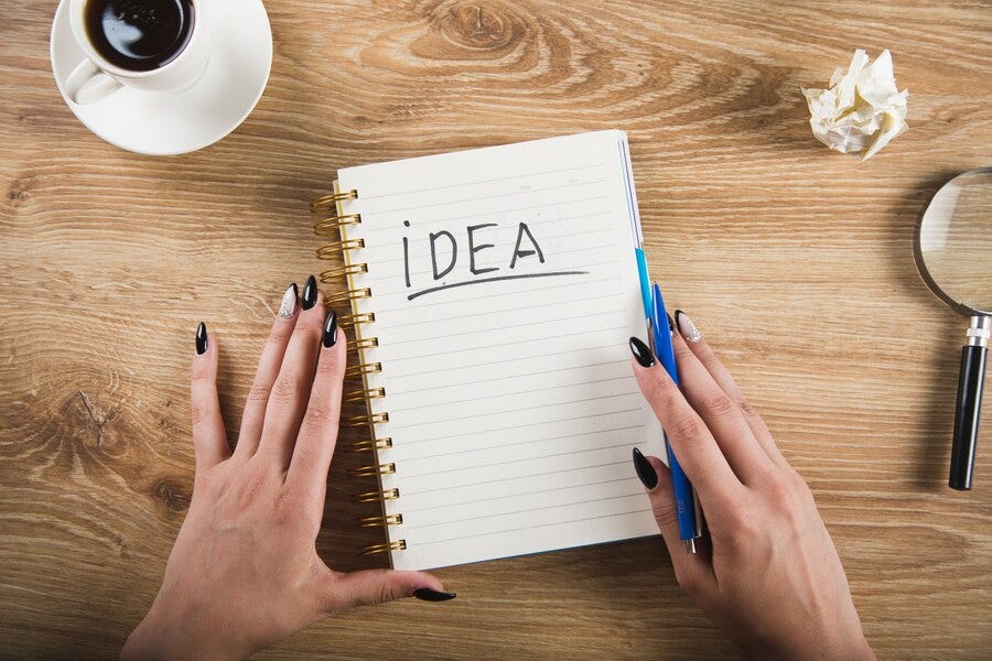 Find New Ideas for Writing!. A new idea is the start of any book… | by ...