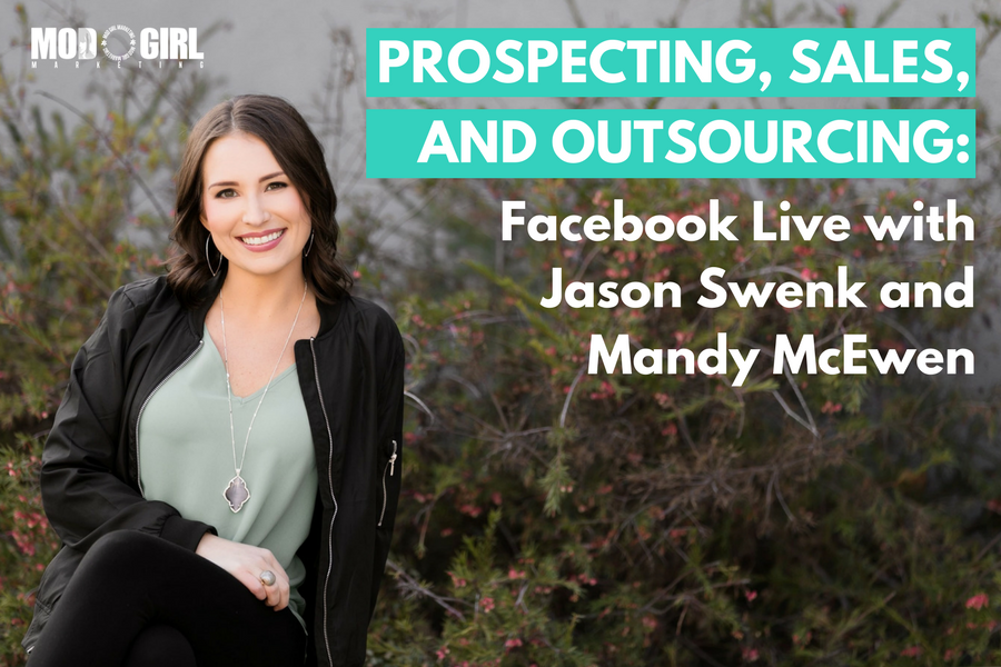Agency Growth Expert Jason Swenk Goes Live with Mandy McEwen in ...