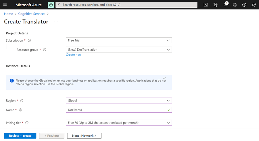 Document Translation using Azure. Cognitive AI services aims to provide… | by Nisha Manickam ...
