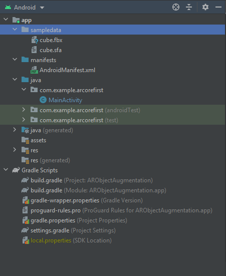 Develop your HelloAR app in Android studio using ARCore and Sceneform | by Vishnu Sivan | Dev Genius