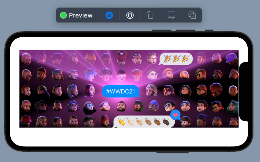 利用 Previewinterfaceorientation 設定橫向的 Swiftui Preview — Xcode 13 新功能