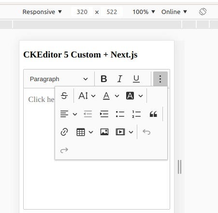 Custom CKEditor 5 + Next.js | by Nurul Aisyah | Sep, 2020 | Medium | Medium