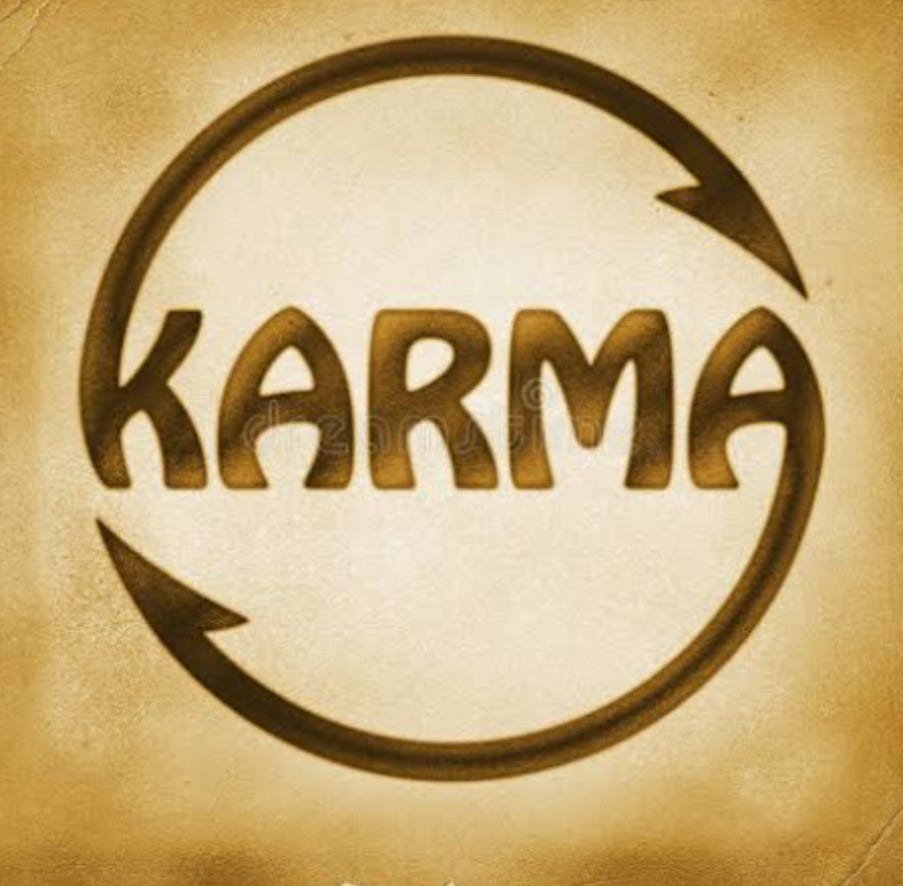 The Incredible Power Of Karma. Image : dreamstime.com | by Rinki ...