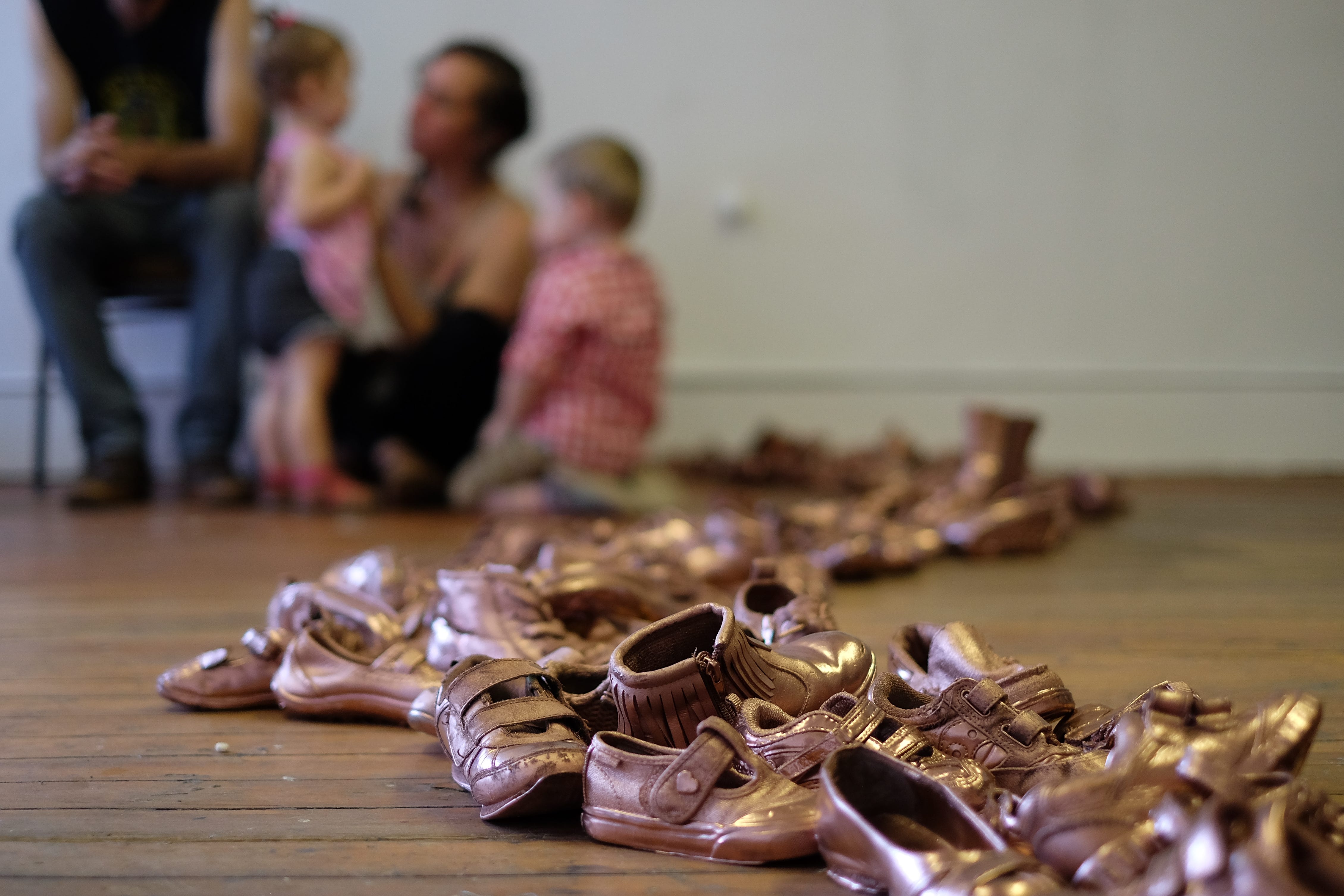 Bronze Shoes Installation Project | by Kendall | Medium