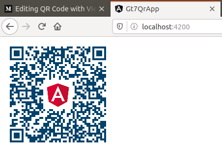 QR Code with ViewChild ElementRef in Angular | by Riya Patadiya | Medium