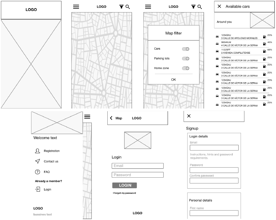 Exercise: wireframing in sketch. Para poner en práctica las habilidades ...