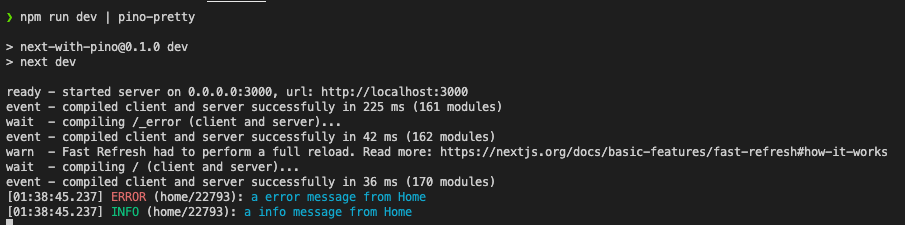 Better Logging In Nextjs Apps With Pino By Tat Leung Nov 2022 Level Up Coding