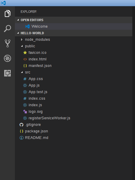 Installing Reactjs And Creating Your First Application By Julio F Codeburst 6872
