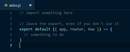 Adding Axios to Quasar. If you’ve started out with Quasar CLI… | by Scott Molinari | Quasar ...