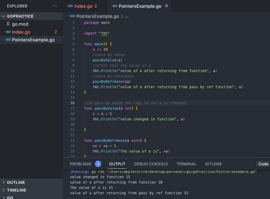Pointers -Golang. Pointers are the variables which point… | by Udit ... Pointers -Golang. Pointers are the variables which point… | by Udit ...