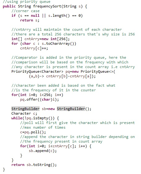Leetcode May Leetcoding Challenge Sort Characters By Frequency By Himanshu Shukla Medium