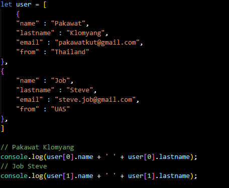 Javascript Object Notation (JSON) | by Pakawat Mange | Medium