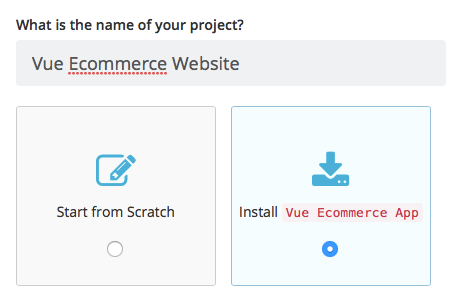 Deploy a Vue Ecommerce App in 3 Steps | by Carson Gibbons | HackerNoon.com | Medium