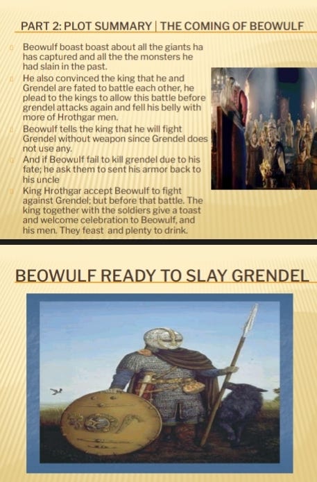BEOWULF PART 1 TO 3 | LITERARY ANALYSIS I know you are interested about ...