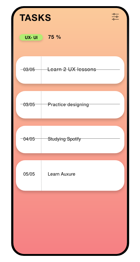 Stuck with to-do list, I created a new app for myself — a UX case study ...