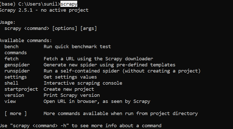 Web scraping (Scrapy). Scrapy is an open-source framework for… | by Sunilkumar Prajapati | Medium