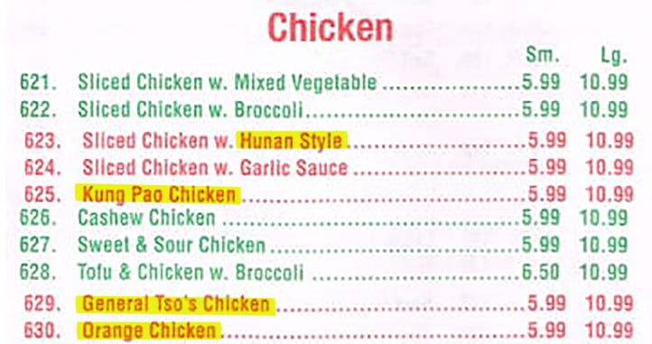Here’s what Chinese takeout menus can teach us about immigration