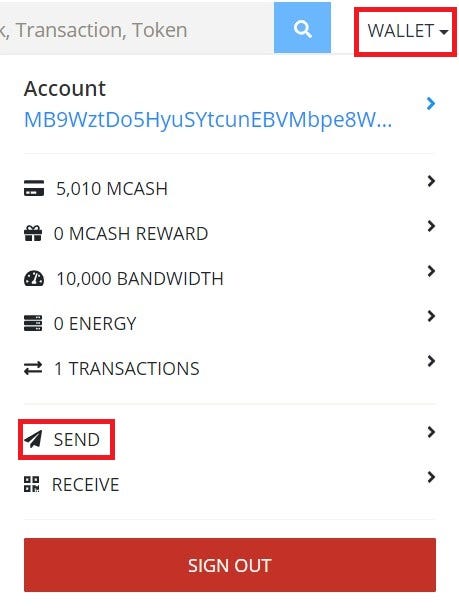 How to send/receive MCASH from Ledger Nano wallet? | by MCash Chain ...