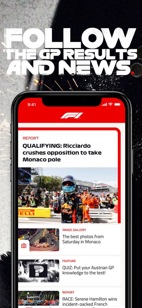 UI/UX case study: The process of designing a F1 app for race ...