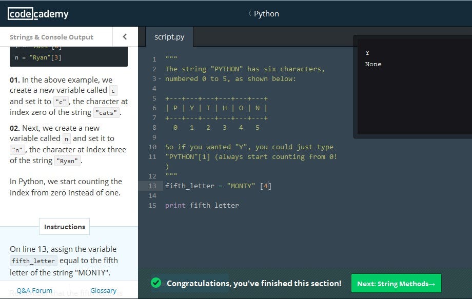 Day 9 Strings Console Output Time 30 Minutes By Emmanuel Surendra My Daily Code Medium