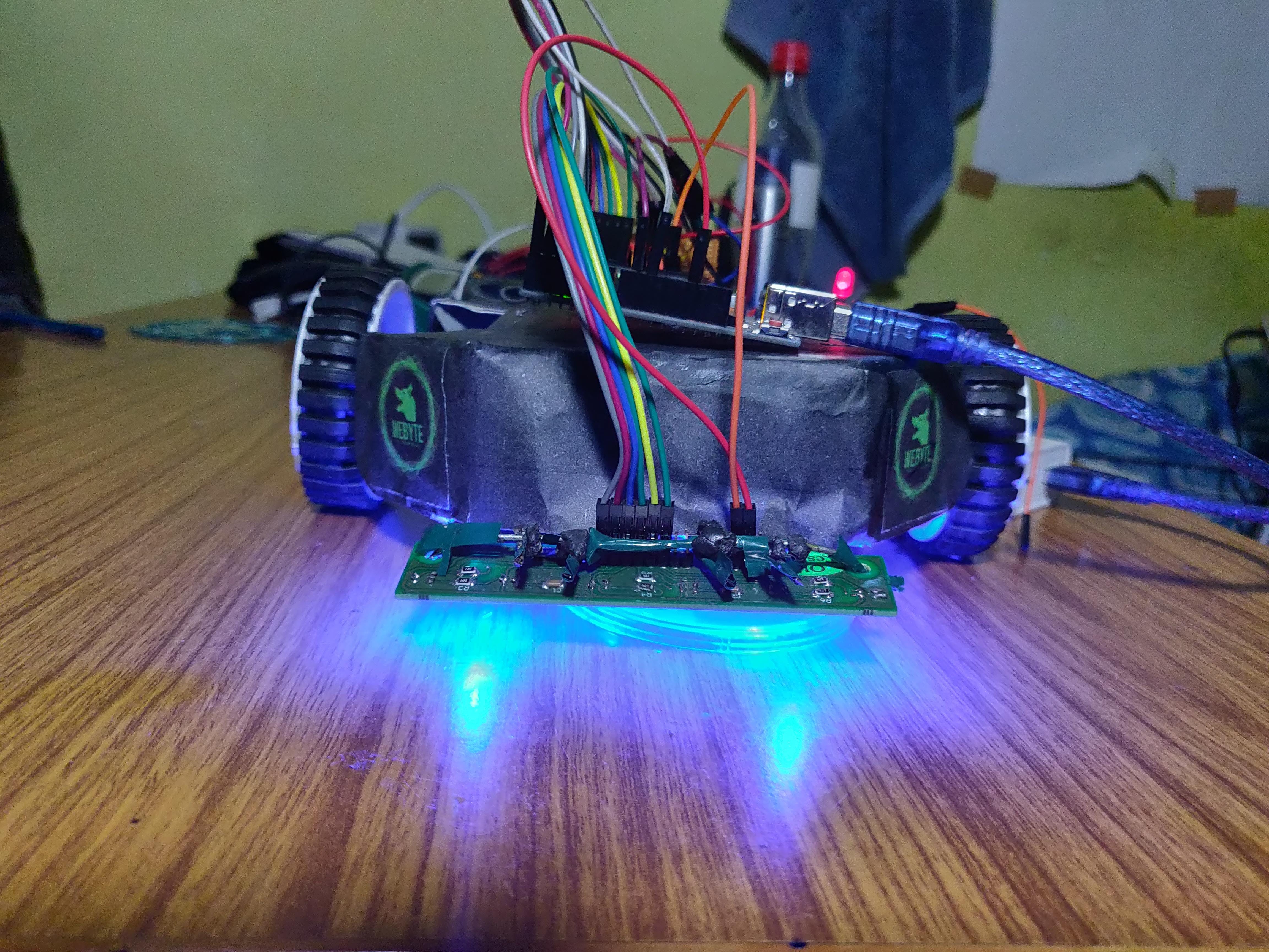 Coding A Line Follower Robot For Maze Using Lsrb Algorithm And Finding Its Shortest Path By Md 