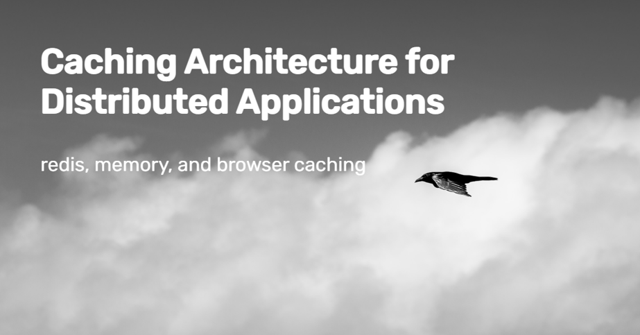 Caching Architecture For Distributed Applications By Mesut Pişkin 0274