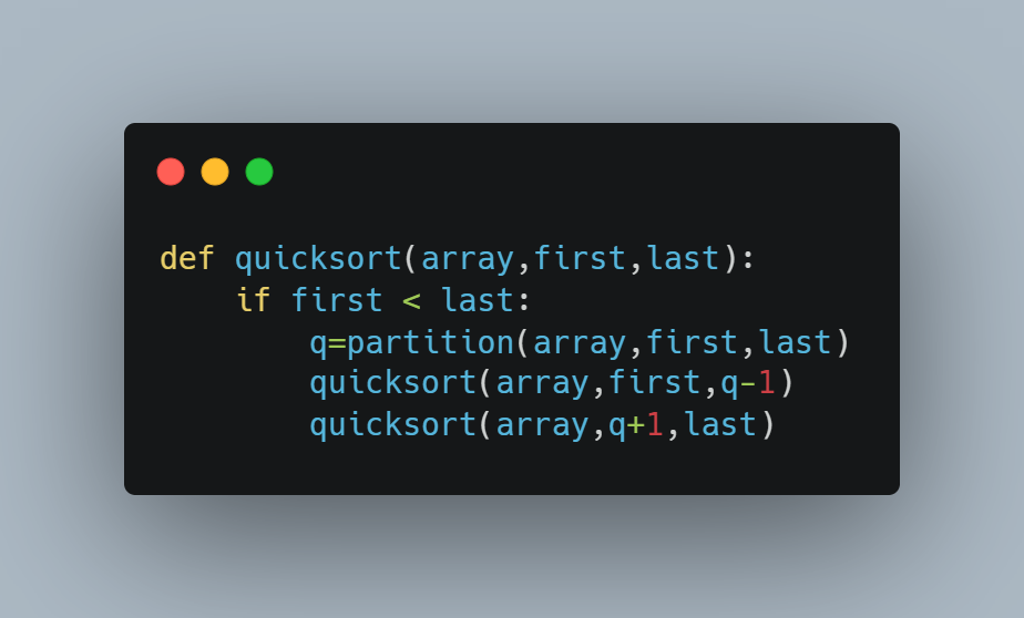 Sorting Algorithms in Python — Quicksort | by thelicato | Feb, 2022 | Medium