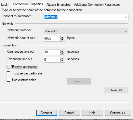 Connect to SQLServer TLS 1.2 using DbVisualizer and SSMS | by Ganesh Chandrasekaran | Medium