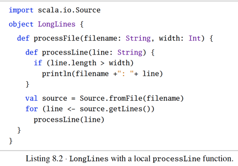 Programming in Scala Gist 8. Chapter 8 — Functions and Closures… | by ...