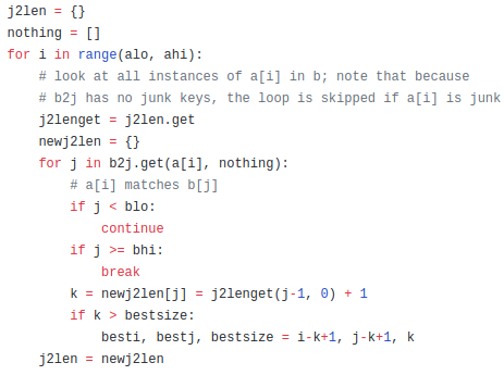 SequenceMatcher in Python. A human-friendly longest contiguous &… | by ...