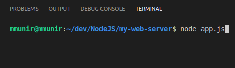 Building A Web Server with Node JS | by Misbahul Munir | Medium