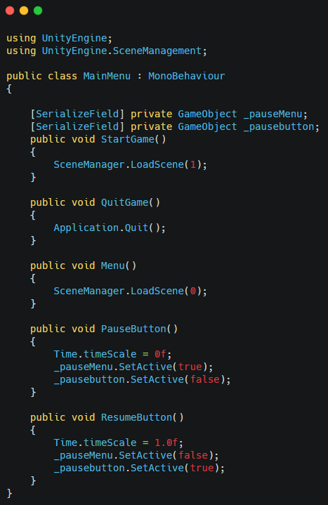 Creating The Pause Menu In Unity It Is Time To Create The Pause Menu For By Matthew Clark 6219