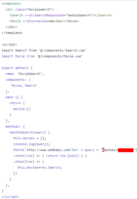 Using OMDb and Vue to search for movies | by Arno de Jong | Medium