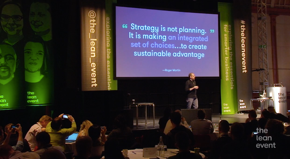 The strategy myth (Josh Seiden). Lean methods are seen as “operational ...