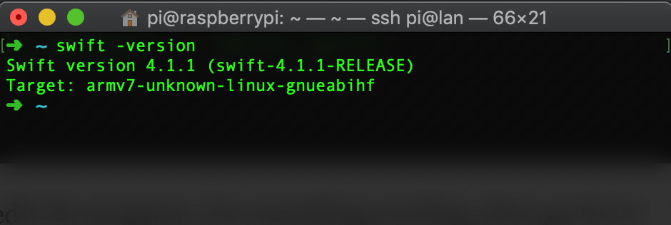Set up Swift environment on Raspberry Pi (part 2/2) | by Programming passion | Medium