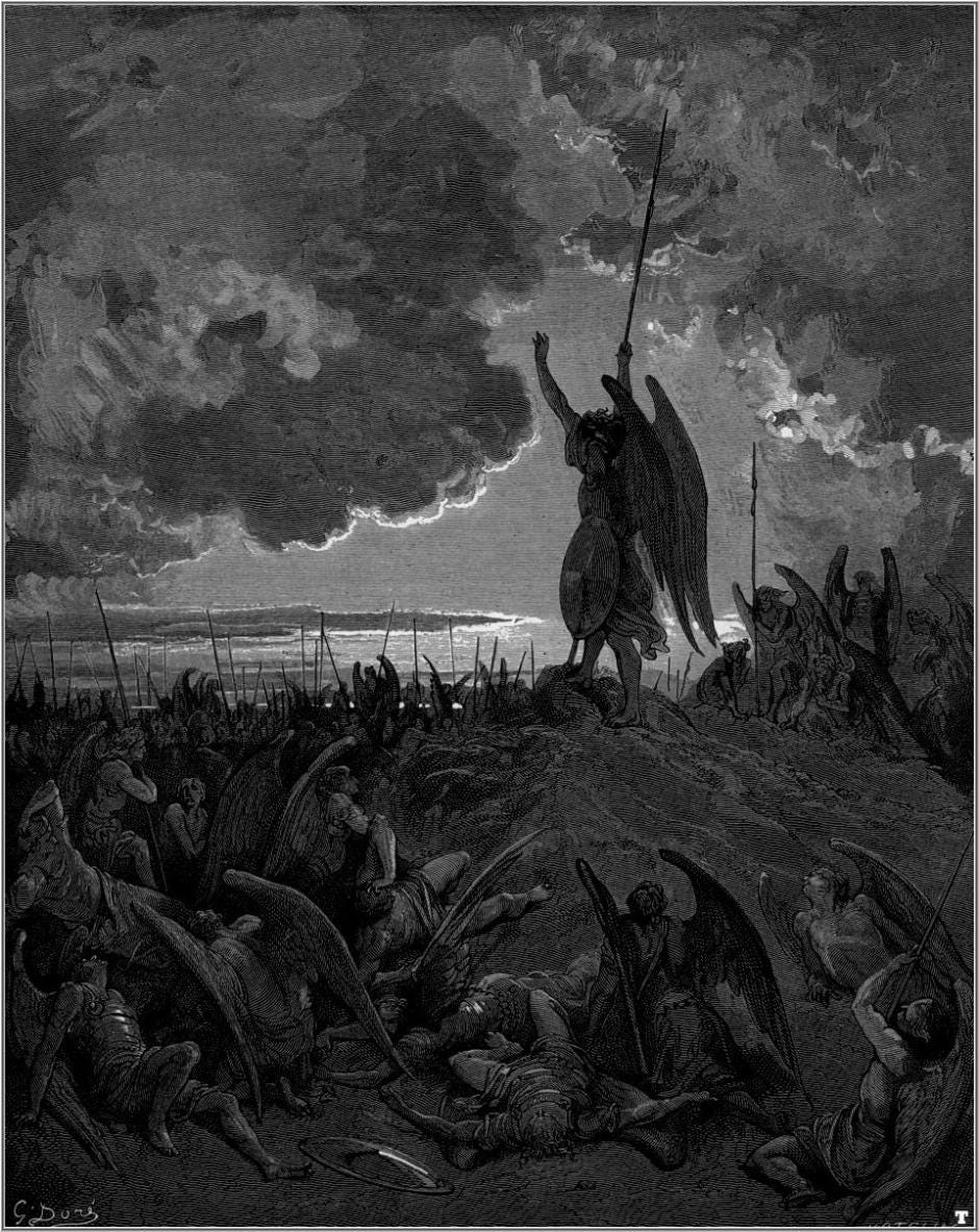 Milton’s ‘Darkness Visible’. Paradise Lost opens with Satan waking ...