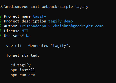 Tagify with Vue. Tagify is an open source JS plug which… | by Krishnadeepu | Medium