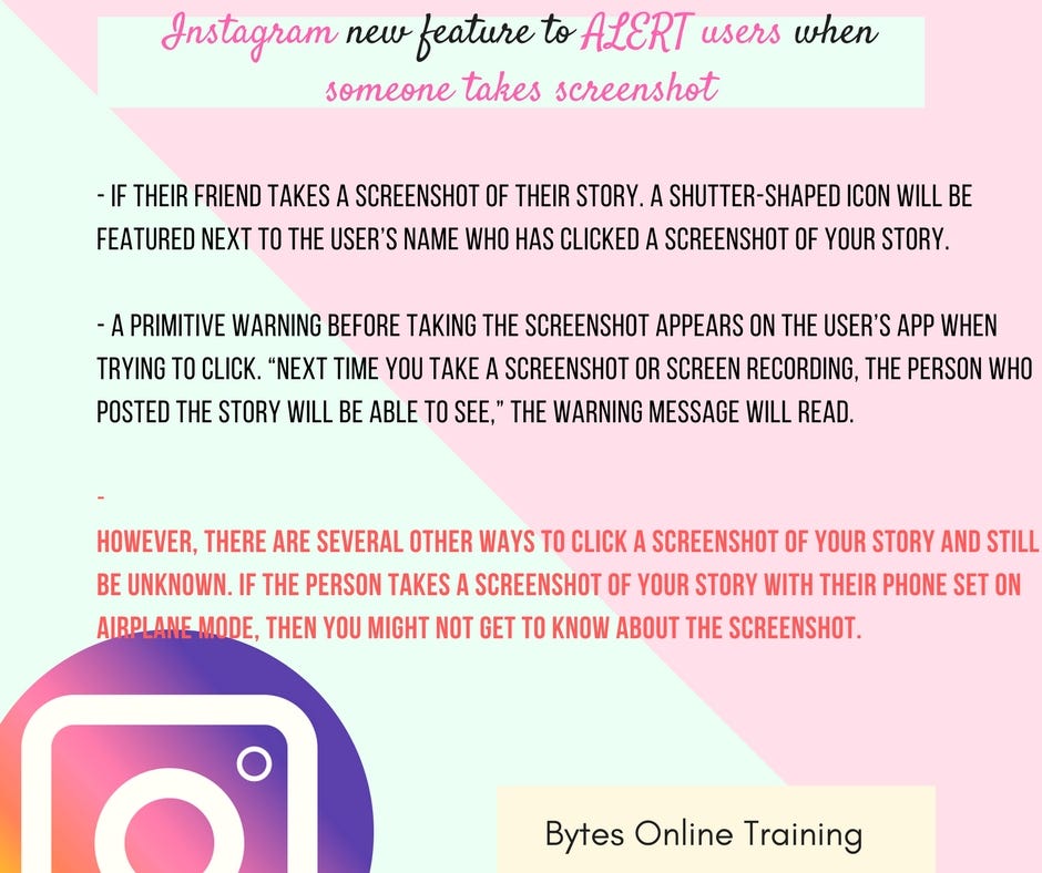 Instagram Story Update|Bytes Online Training | by rahul Tandale | Medium