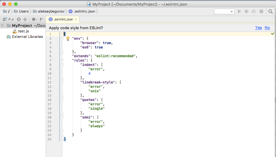 ESLint. Знакомство. ESLint — линтер для javascript… | by Alexey Begunov | Medium