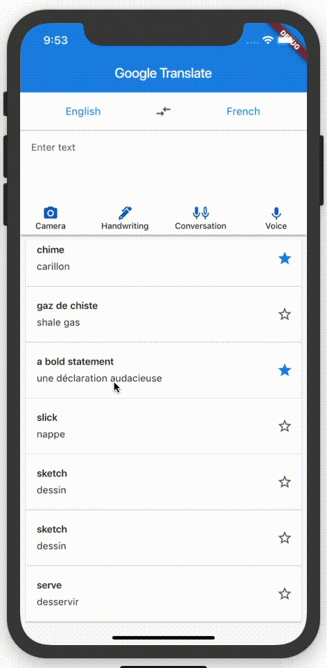 Flutter: Google Translate part 1. Design Google Translate with Flutter ...