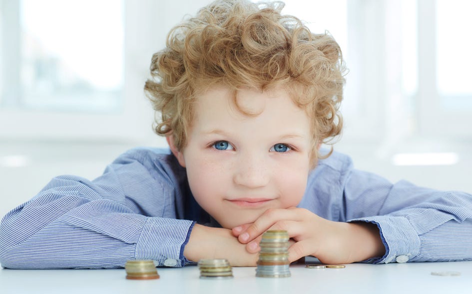The Power of Pocket Money. Kids are getting close to £10 a week in ...
