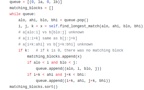 SequenceMatcher in Python. A human-friendly longest contiguous &… | by ...