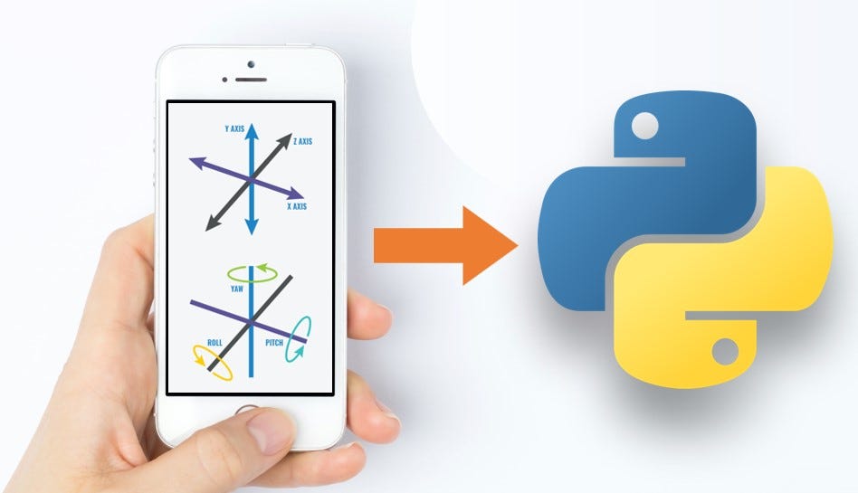 Phone To Python Sensor Streaming — The Easy Way By Magne Lauritzen