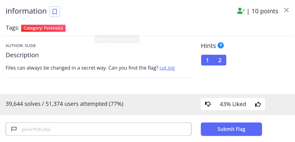PicoCTF — Information. SPOILER ALERT: This is a writeup for… | by ...