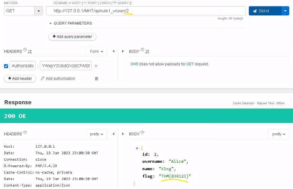 Owasp Api Security Top 10 1 Tryhackme By Avataris12 Jan 2023 Medium